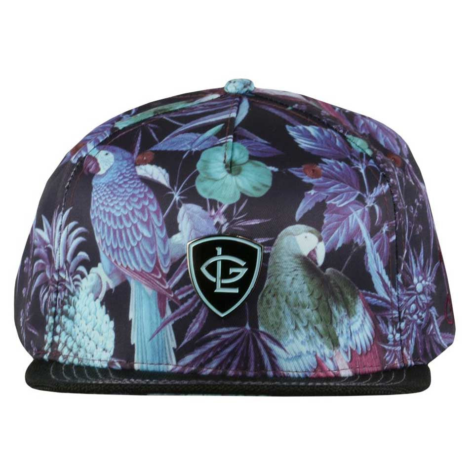 Grassroots Greg Lutzka Ganja Bahama Purple Snapback Hat – Excitement